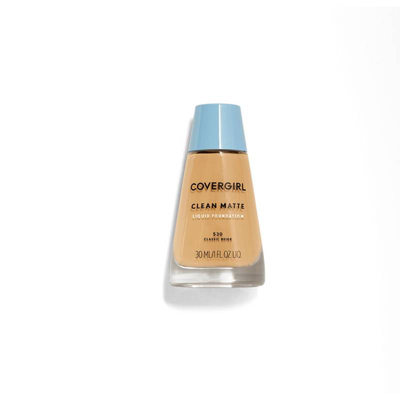 Covergirl-Base Liquida Clean Matte 530- Classic Beige 30ml - Tu ...